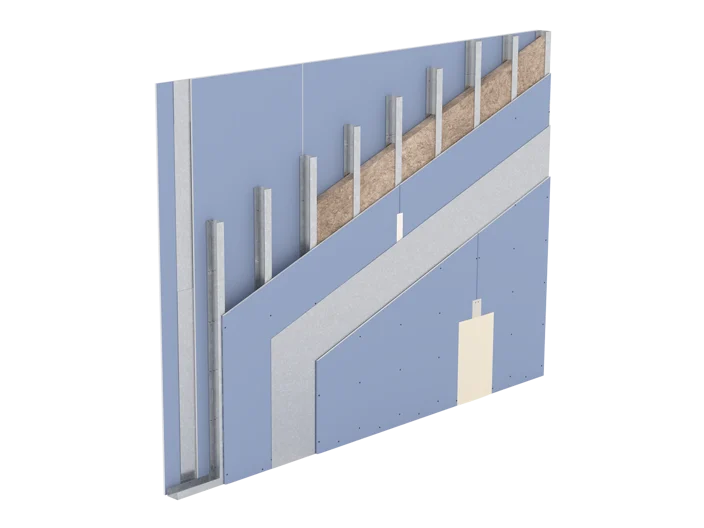 Knauf Wand-System W13.at Knauf Brandwände