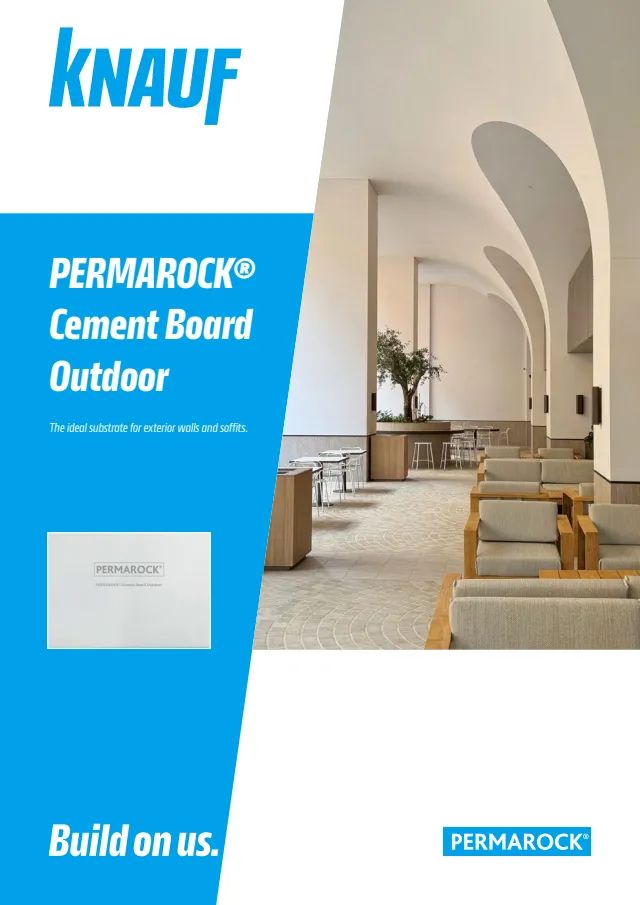 Permarock® Cement Board Range | Knauf AU