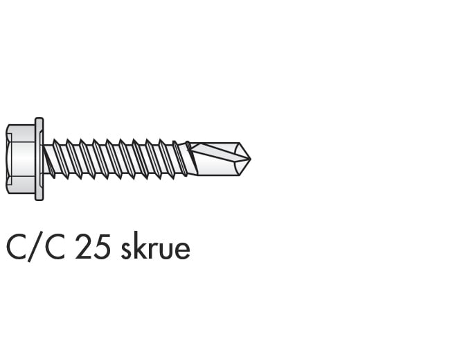 C/C skrue | Knauf
