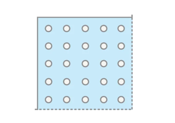 Cleaneo 12,5 mm Ravna okrugla perforacija R